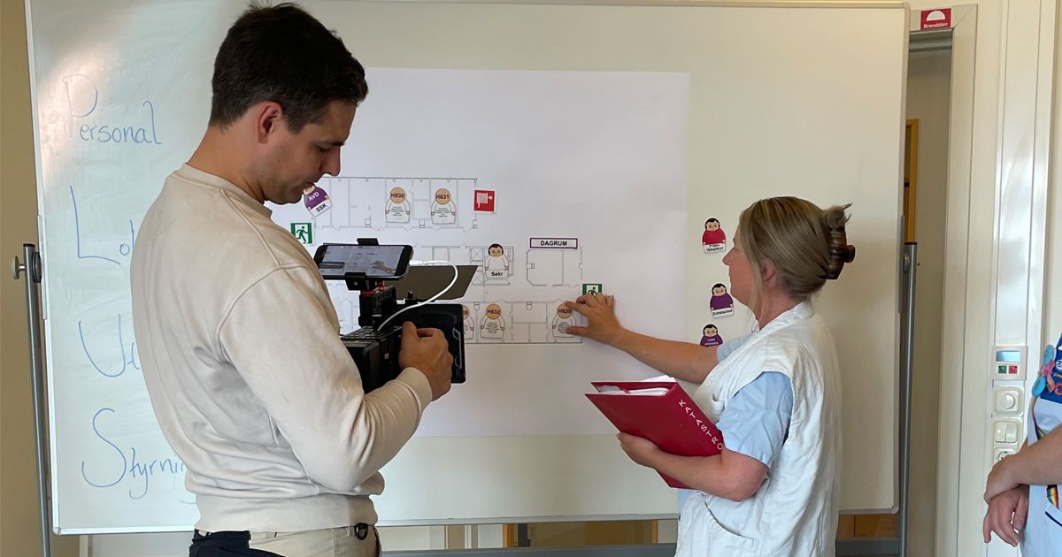 Training film for healthcare staff – Emergo Train System